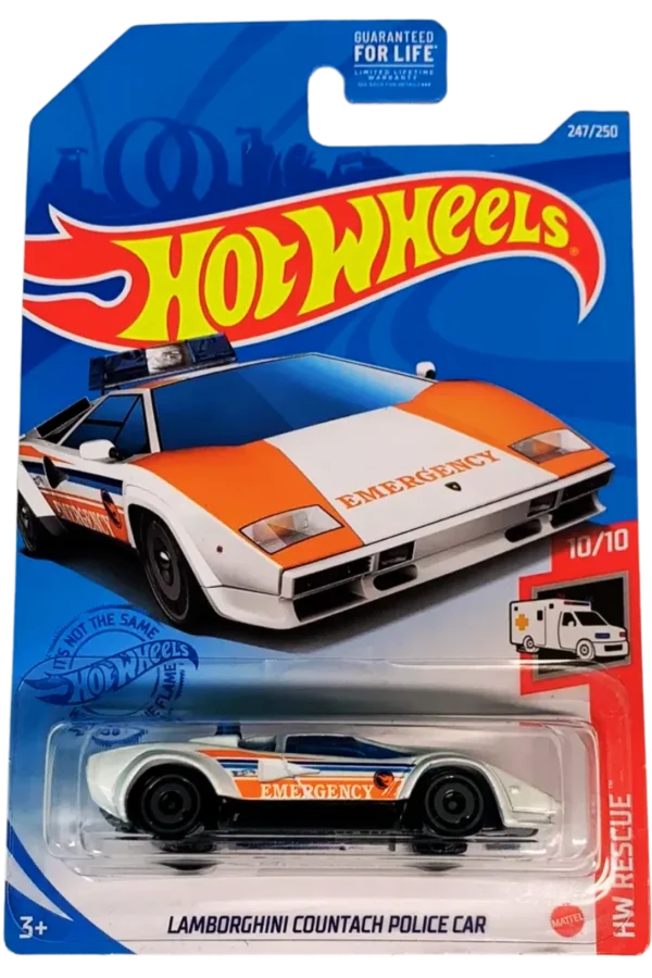 Lamborghini Countach Police Car [TREASURE HUNT 2021] 🪙 - Llantas ...