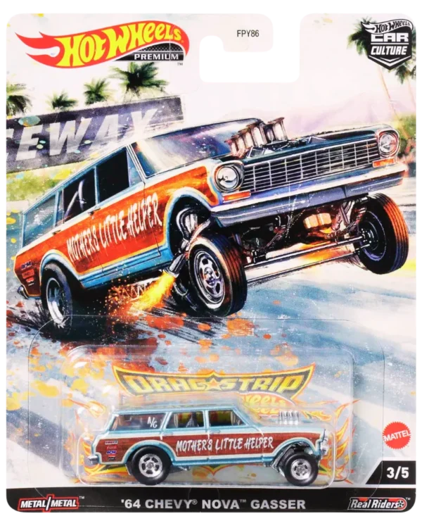 ’64 Chevy Nova Gasser - Llantas Calientes 🛞🔥