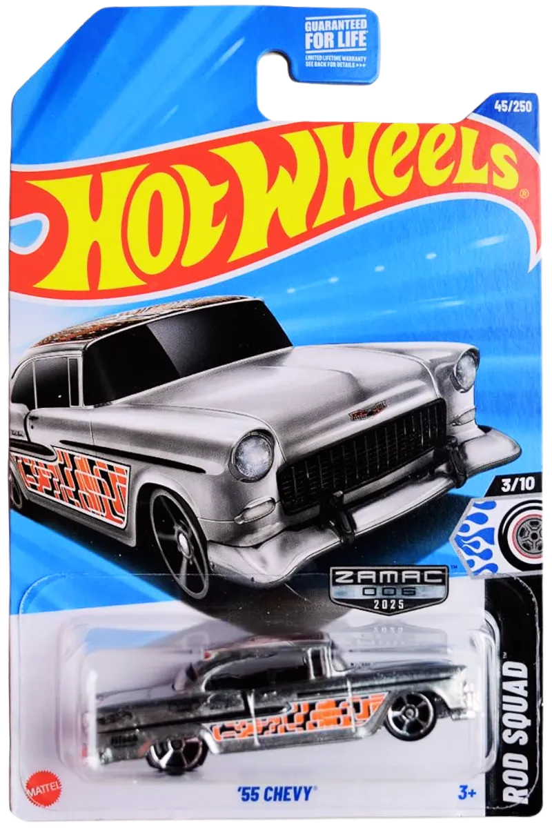 '55 Chevy [ZAMAC 2025] - Llantas Calientes 🛞🔥