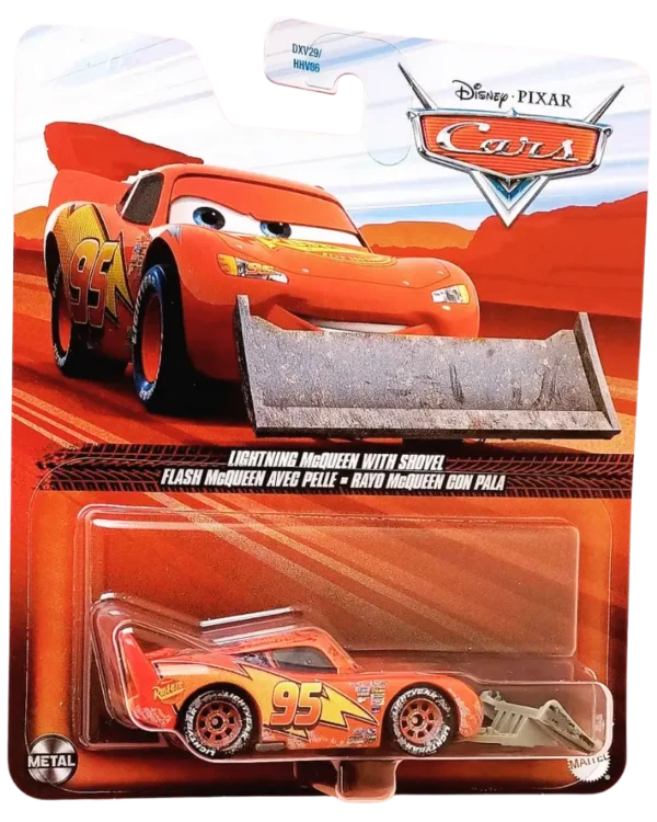 Rayo McQueen con Pala - Llantas Calientes 🛞🔥